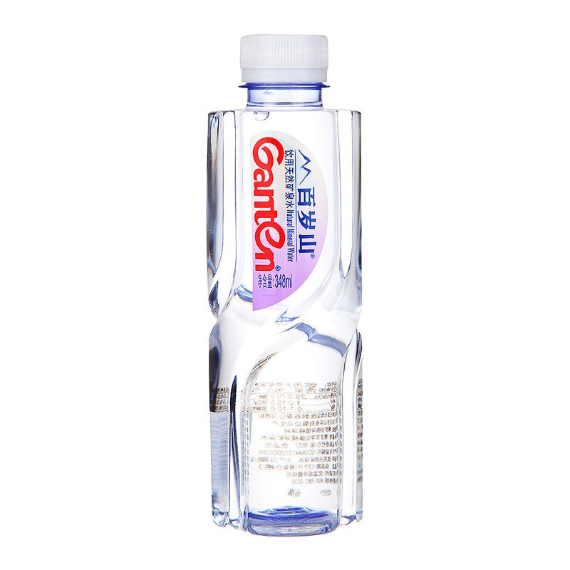 百岁山 饮用天然矿泉水 348ml*24瓶 整箱装 - 办公用品 办公文具